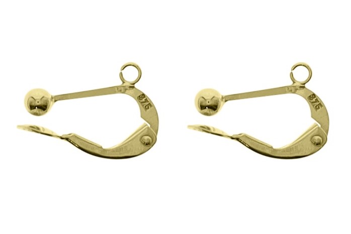 Ear Fittings (Clip ons) 9ct Yellow Pair (CB389Y) | Lindsay's