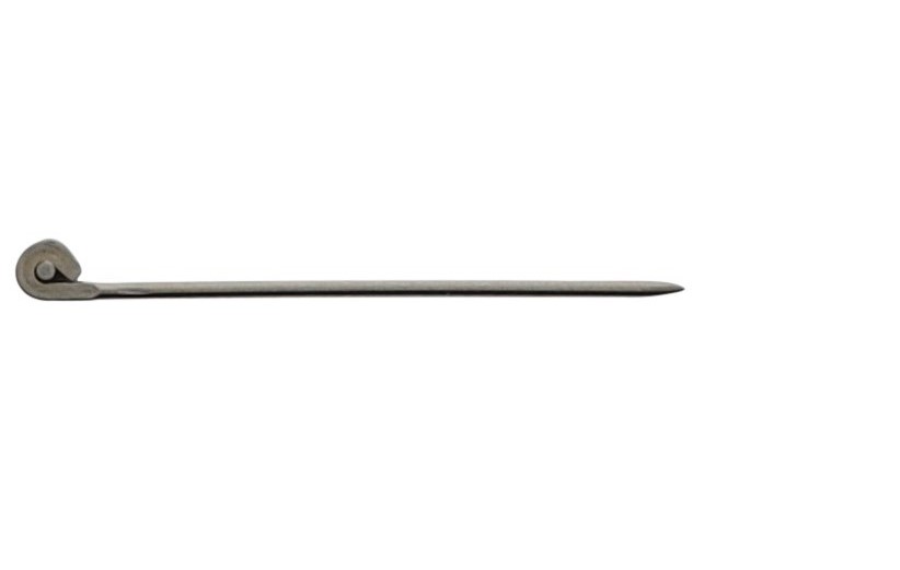 Pin & Rivet Nickel 32mm Packet 10 (P100A) | Lindsay's