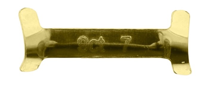 Ring Clip (Regular) 9ct Yellow Each (RCP79Y) | Lindsay's