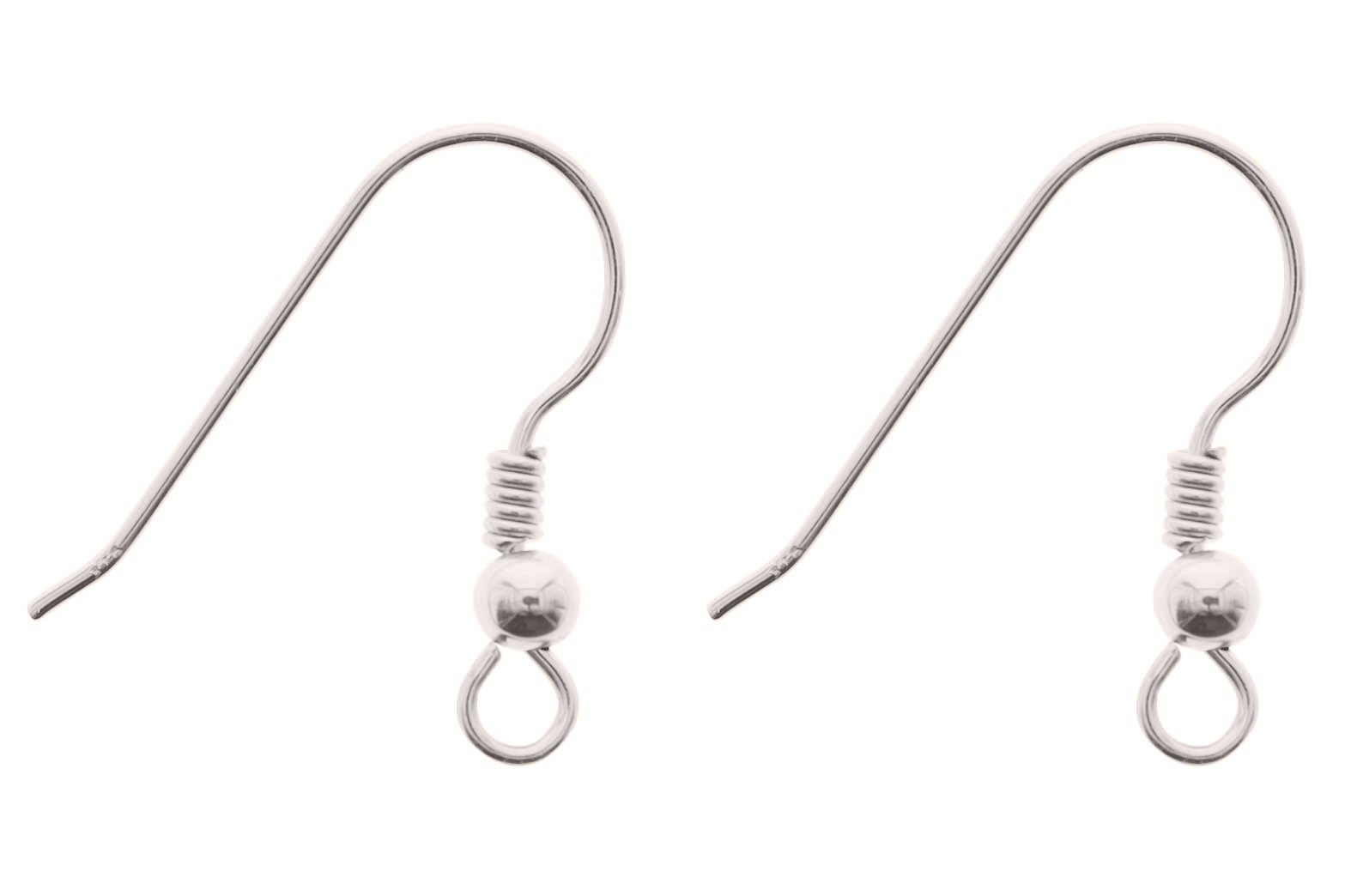 Ear Fittings (Hooks) Sterling Silver Pair (EH3S) | Lindsay's