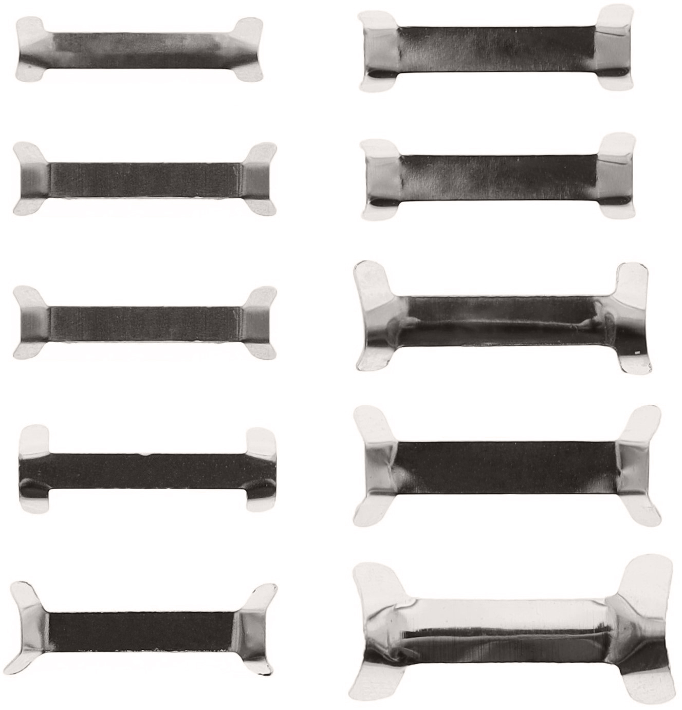 Ring Clips Astd (Regular) Silver Pkt 10 (RCPAS) | Lindsay's