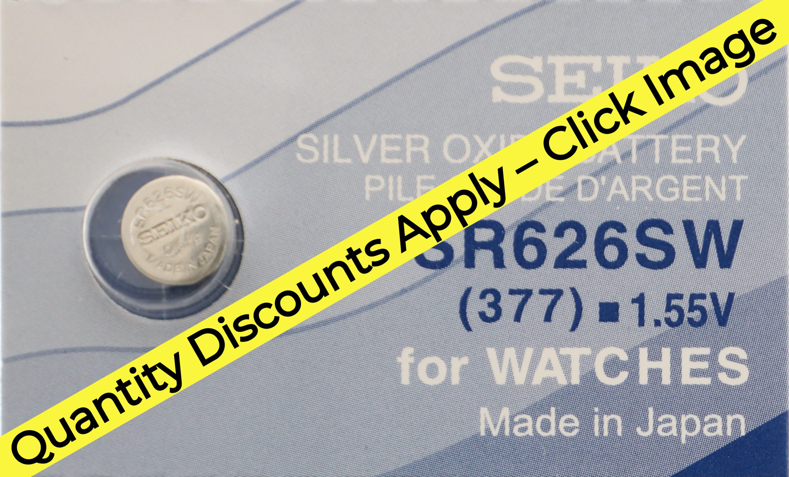 Seiko Watch Battery 377 (SR626SW) | Lindsay's