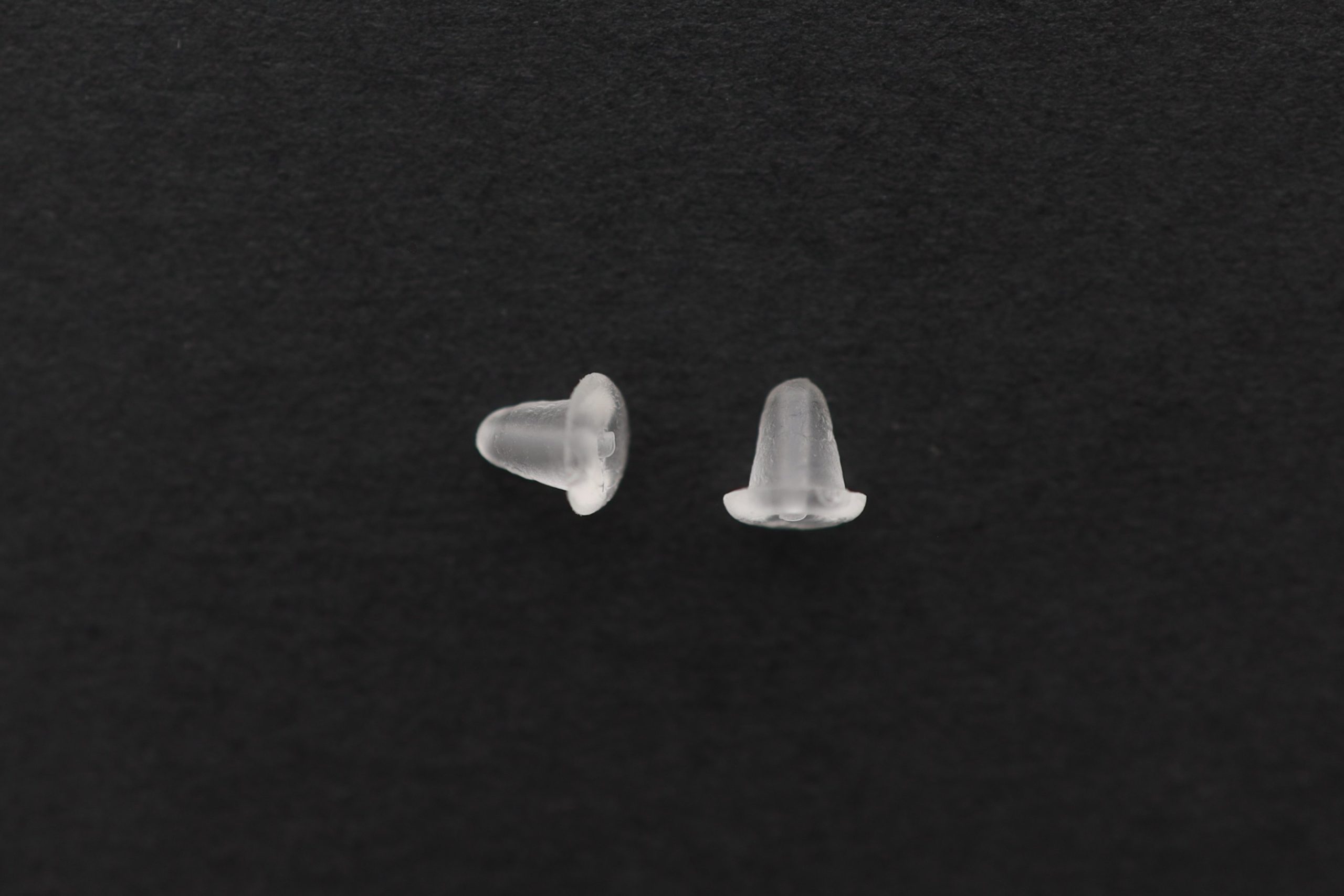 Bell Shaped Plastic Ear Backs Packet 10 Pair (BPB) | Lindsay's